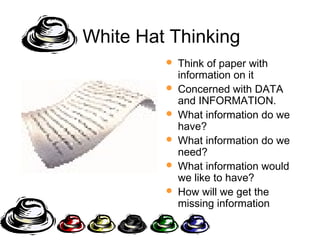 Six Thinking Hats | PPT