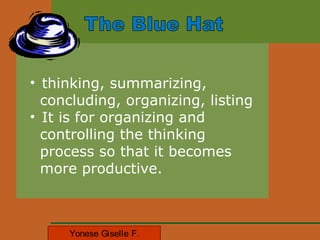 Six thinking-hats | PPT