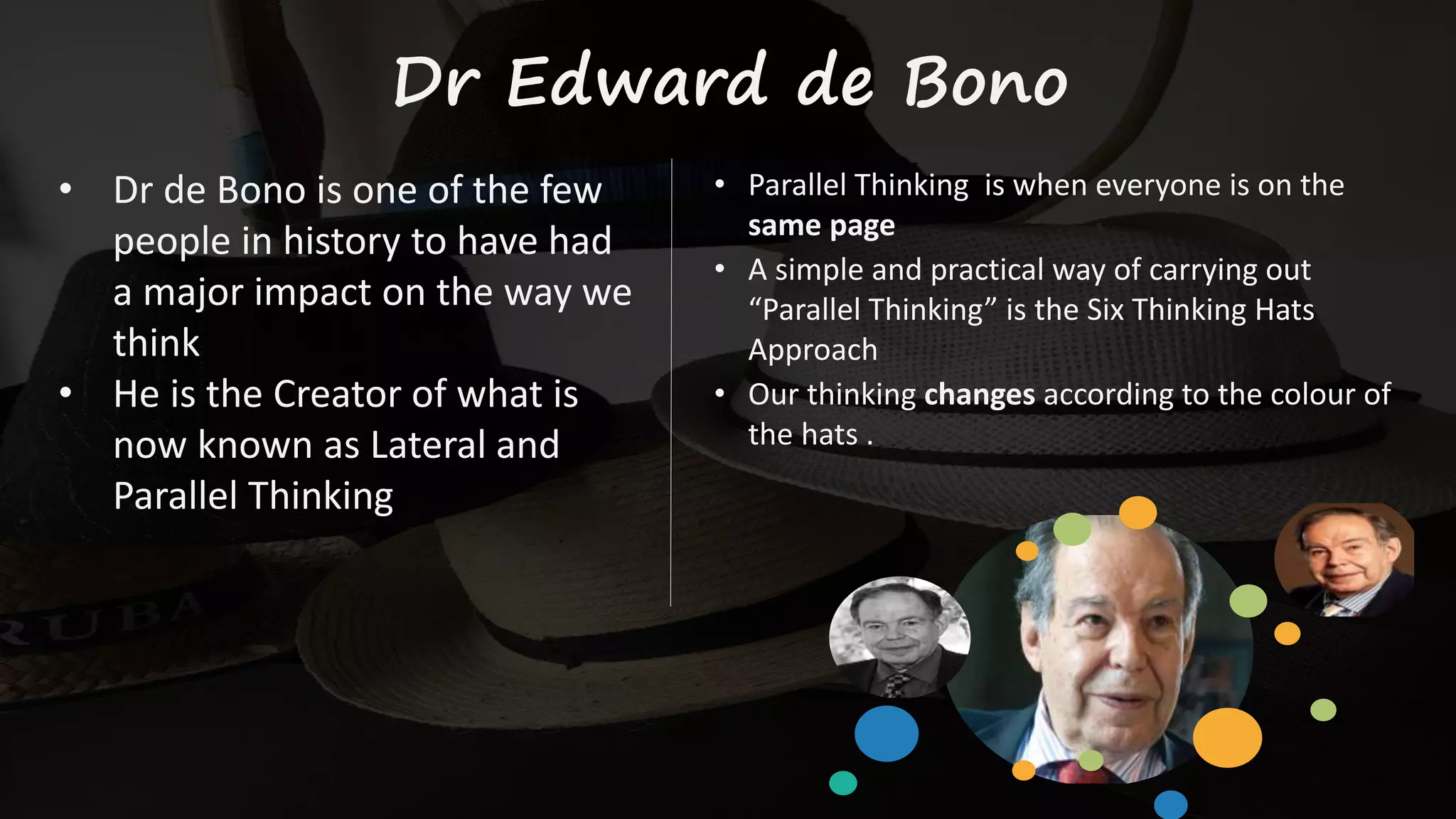 Six thinking hats | PPTX