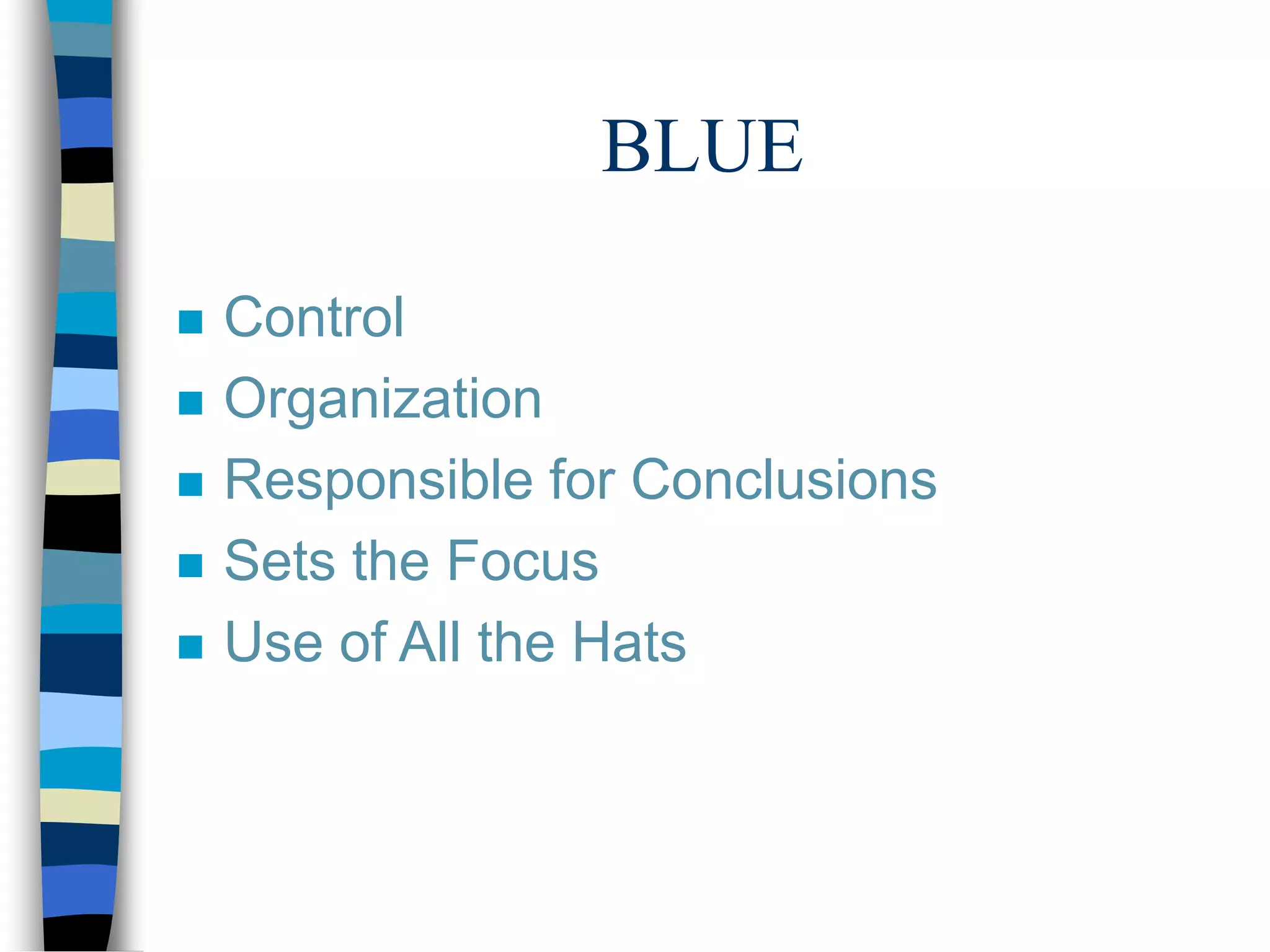 Six thinking hats.ppt