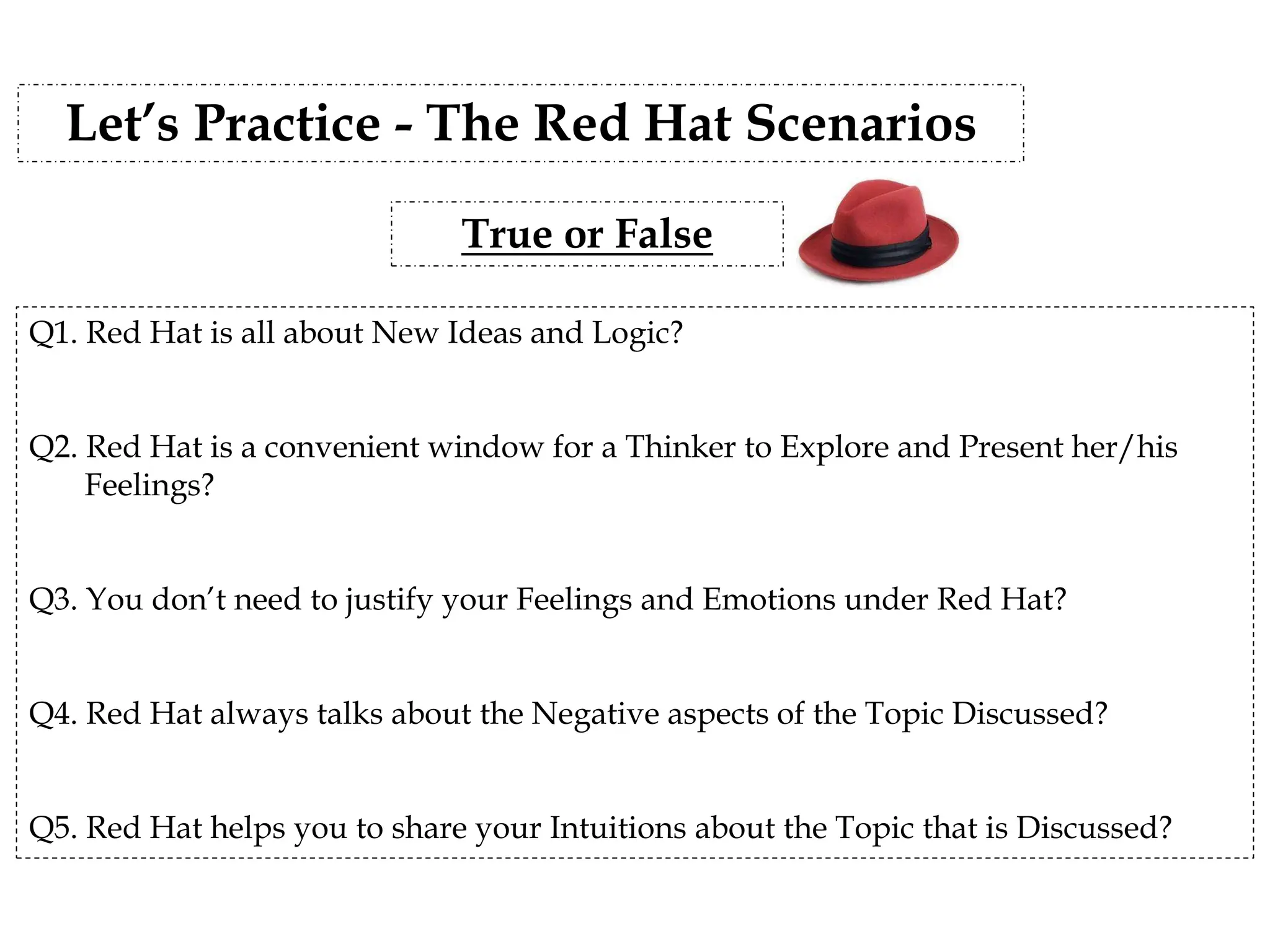 Six Thinking Hats - role playing model - PPT.pptx