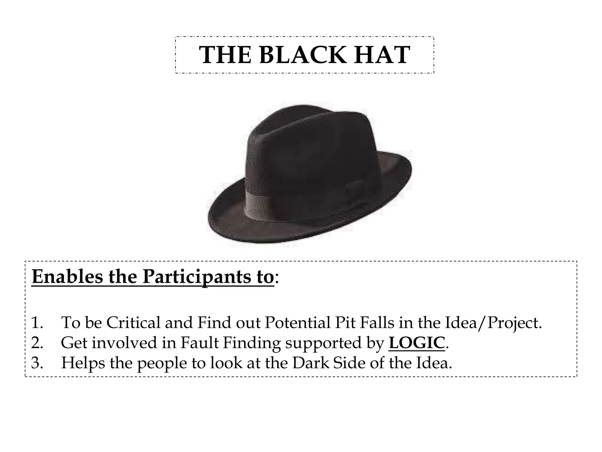 Six Thinking Hats - role playing model - PPT.pptx