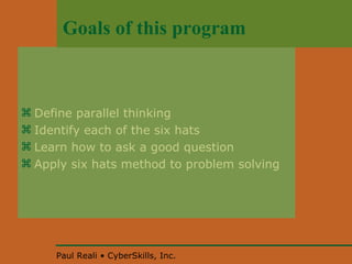 Six Thinking Hats | PPT
