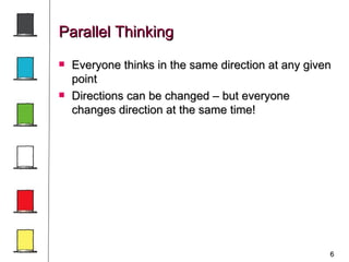 Six Thinking Hats Siddhesh | PPT