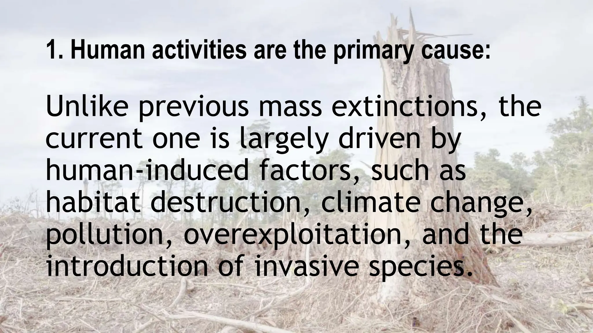 Sixth Mass Extinction Are Alive Or Dead?.pptx