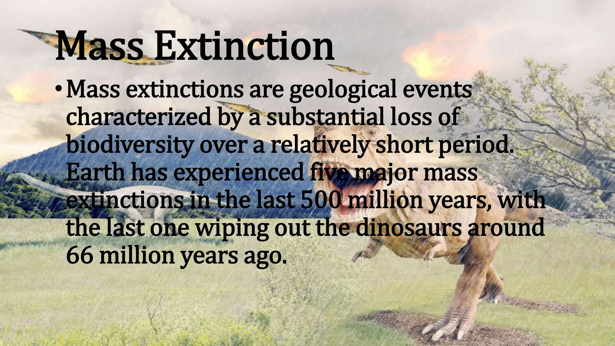 Sixth Mass Extinction Are Alive Or Dead?.pptx
