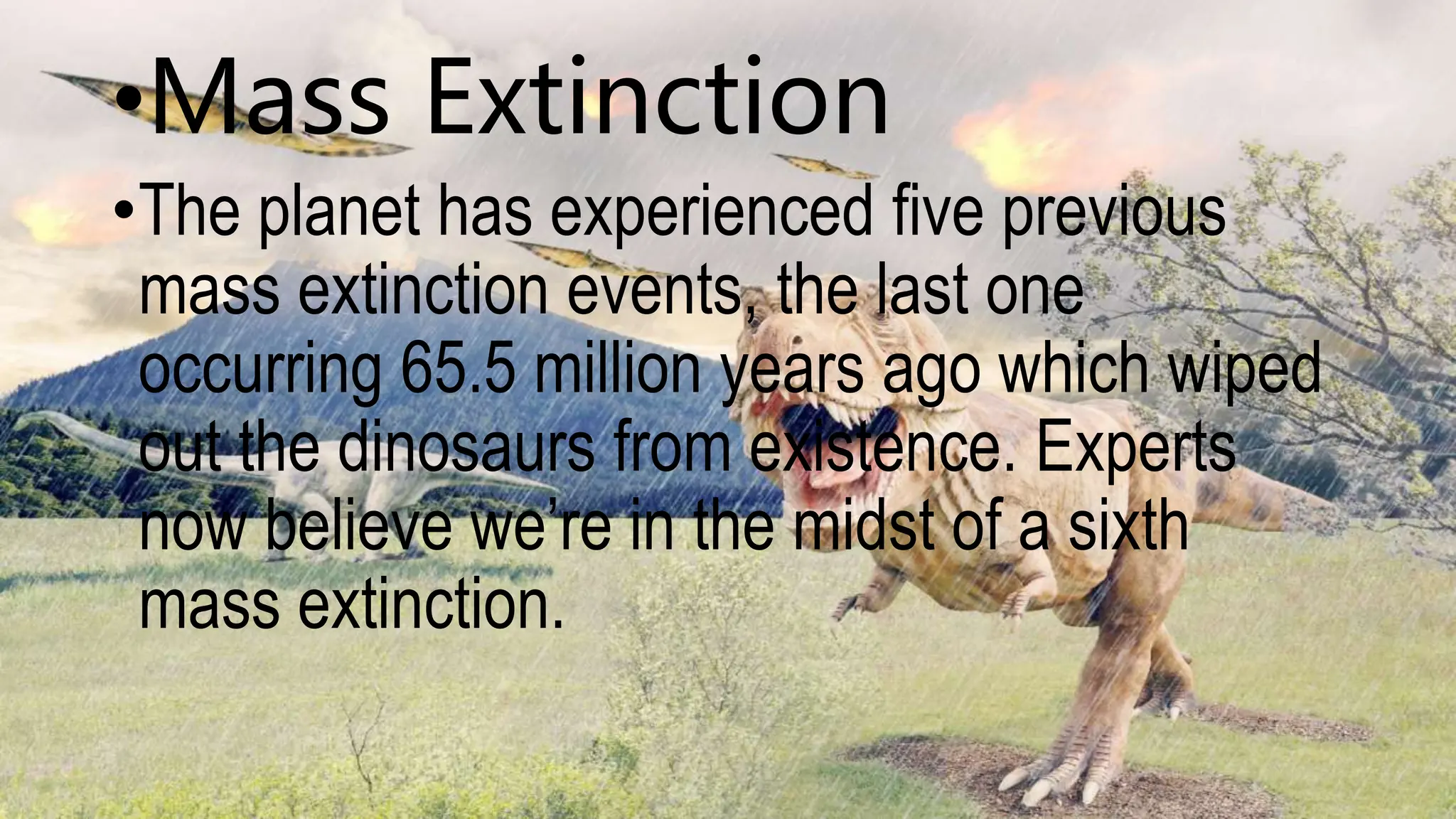 Sixth Mass Extinction Are Alive Or Dead?.pptx