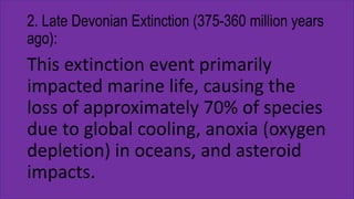 Sixth Mass Extinction Are Alive Or Dead?.pptx