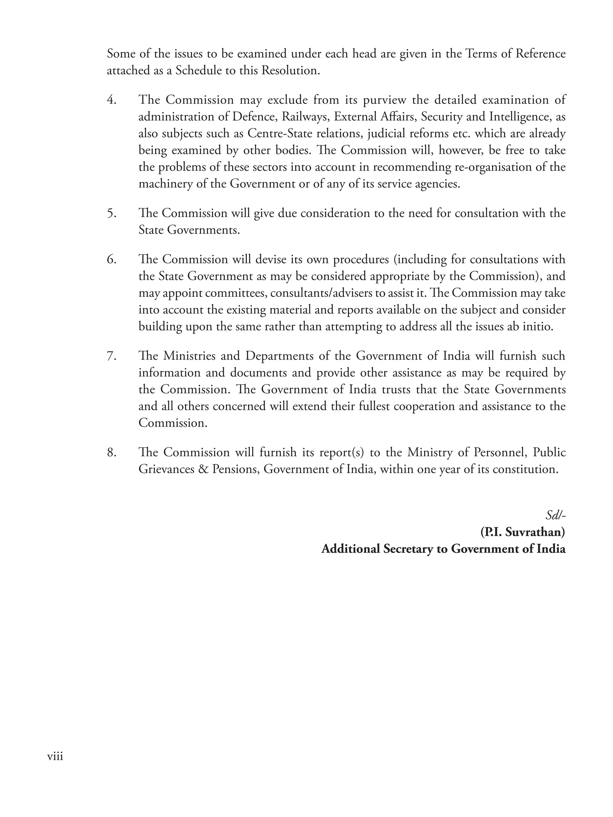 Second ARC(Sixth Report) -Local Governance(Government of India) | PDF
