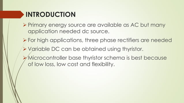fully control rectifier | PPTX | Consumer Electronics | Technology & Computing