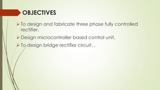 fully control rectifier | PPTX