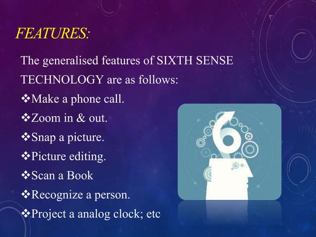 Sixth sense technology | PPTX
