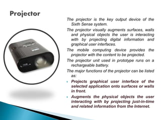 Sixth Sense Technology | PPTX