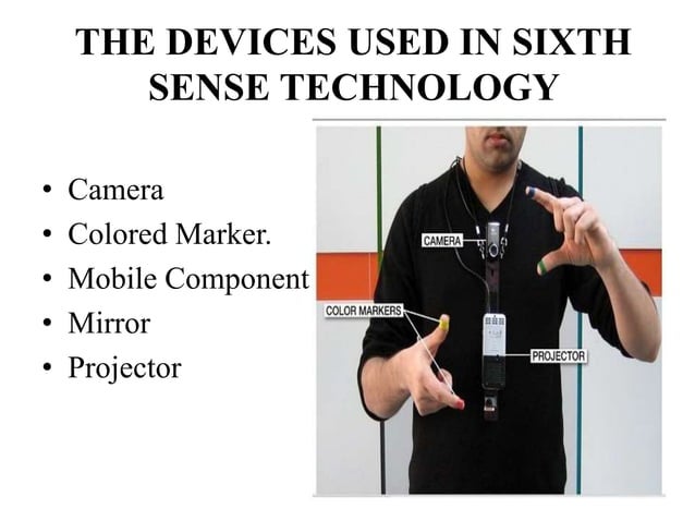 Sixthsense technology | PPT