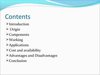 Sixth sense technology | PPT