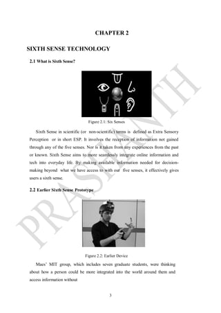 Sixth sense technology documentation | PDF