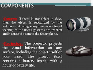 Sixth sense technology ppt | PPTX