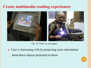 Sixth sense technology ppt | PPT