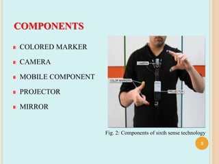 Sixth sense technology ppt | PPT
