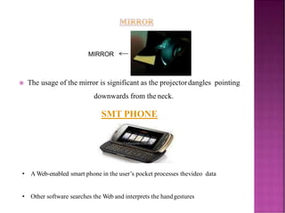 Sixth sense technology ppt | PDF