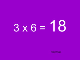 Six times tables - qwizdom ppt | PPT