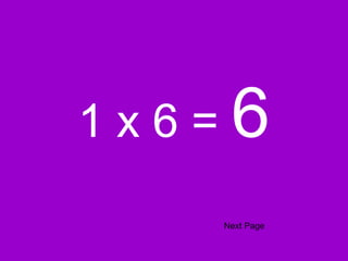 Six times tables - qwizdom ppt | PPT