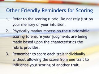 Intro to 6 Traits Writing | PPTX