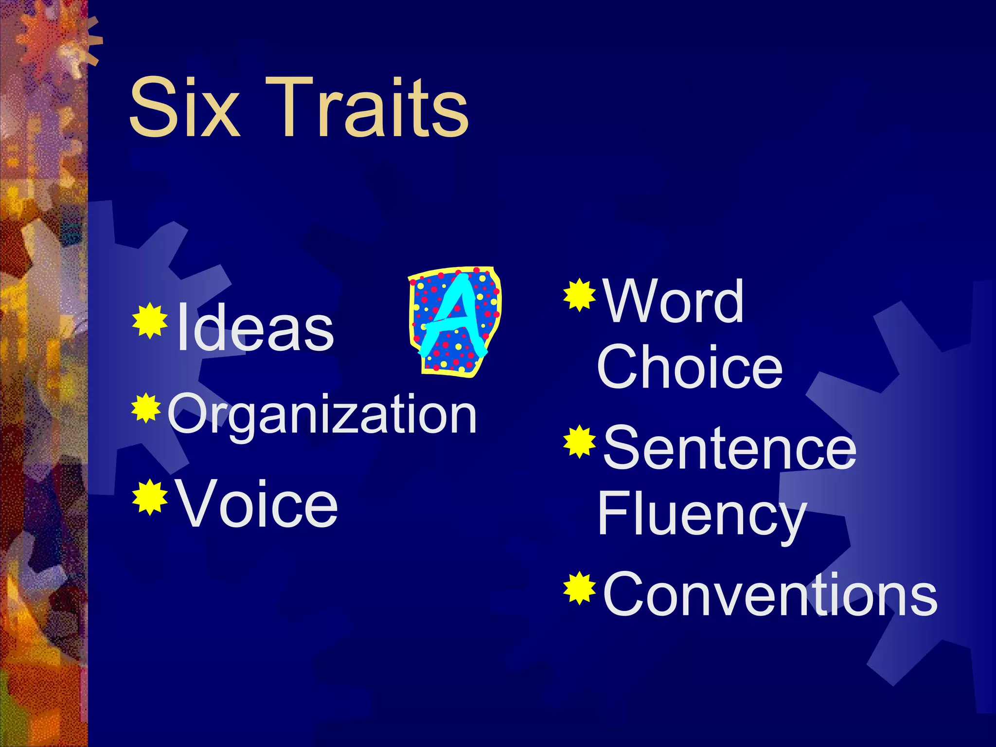 Six traits to good writing | PPT