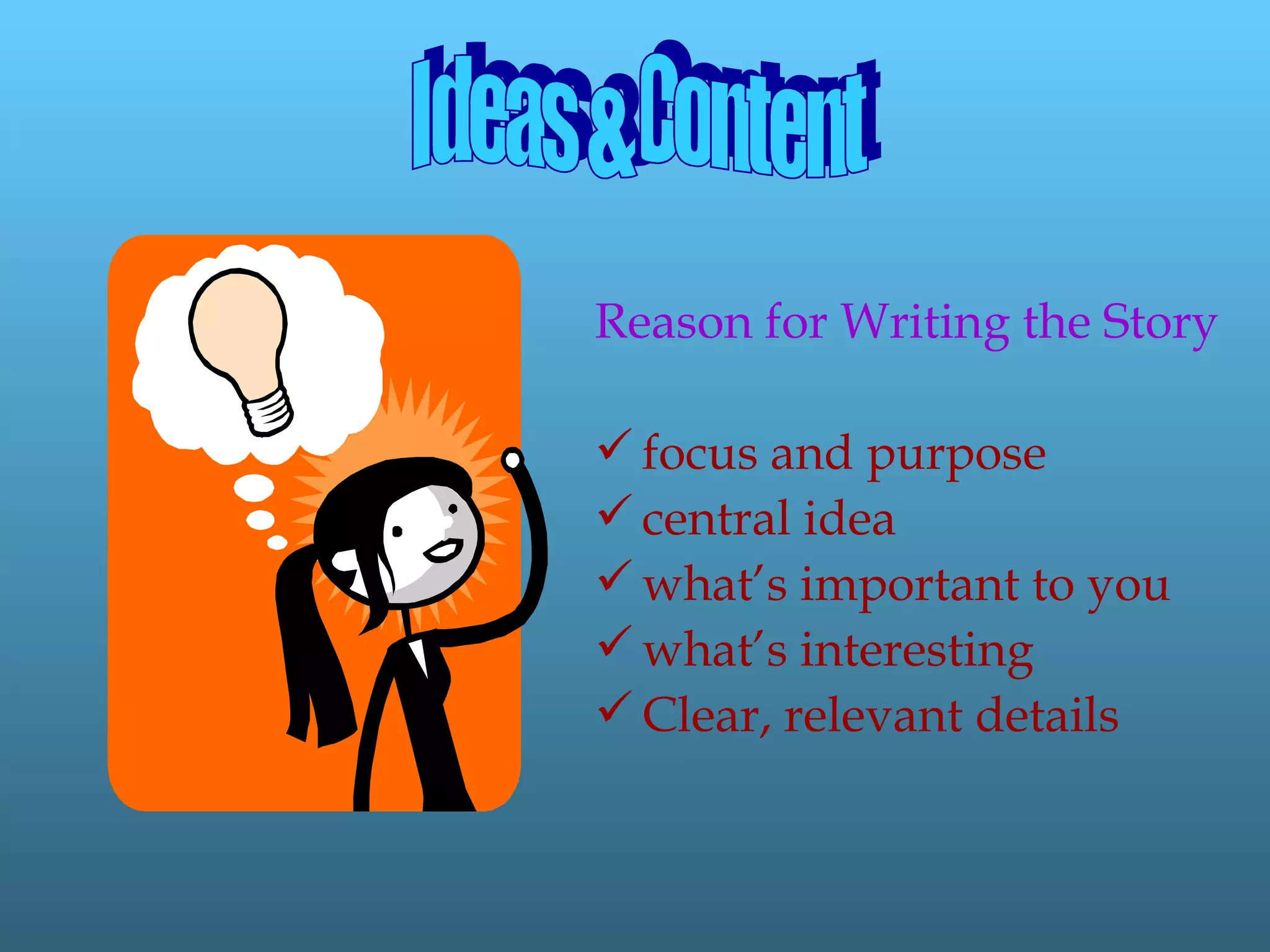 Six Trait Writing | PPT