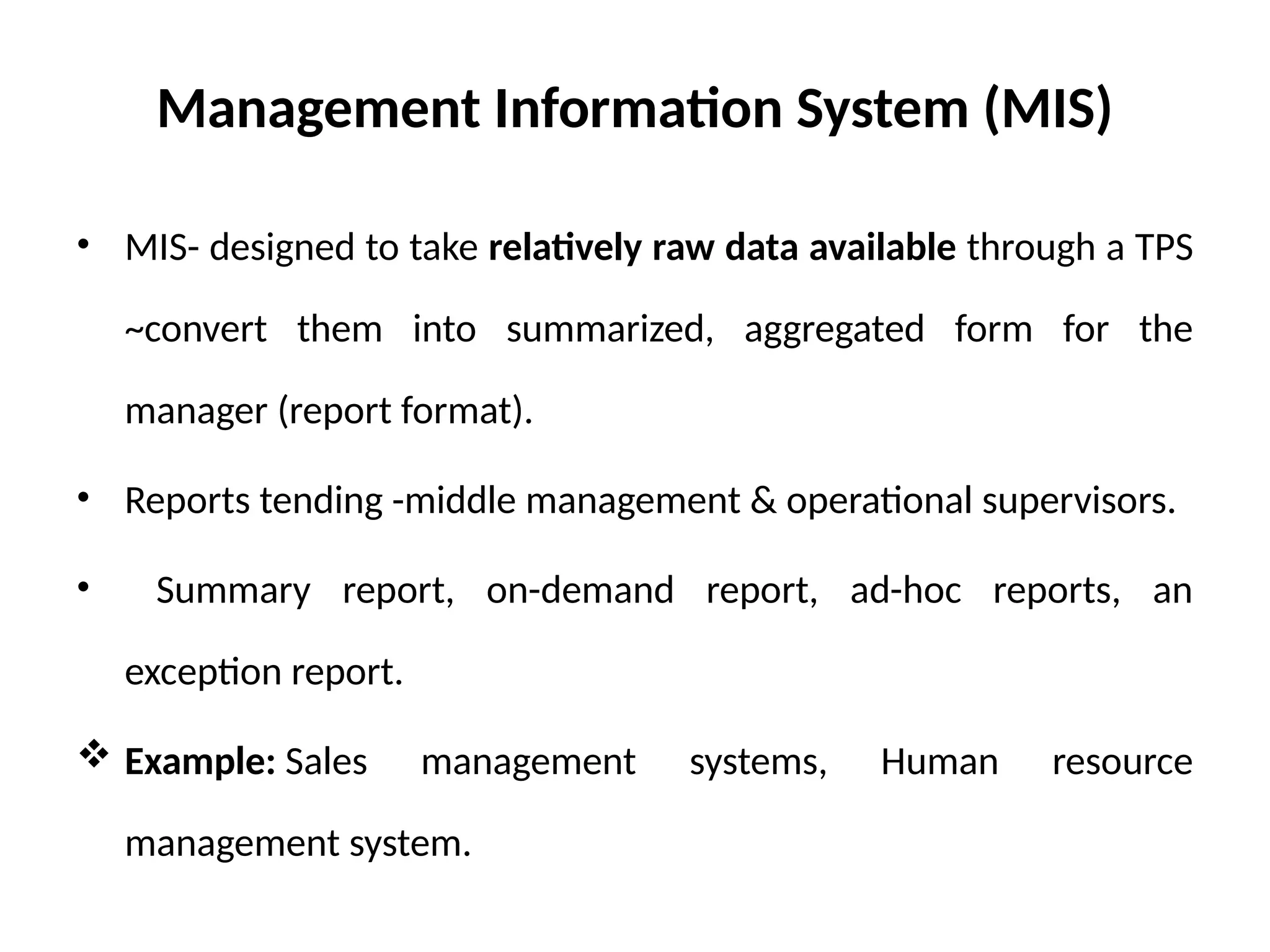 Seven Major Information Systems - Fundamentals | PPTX