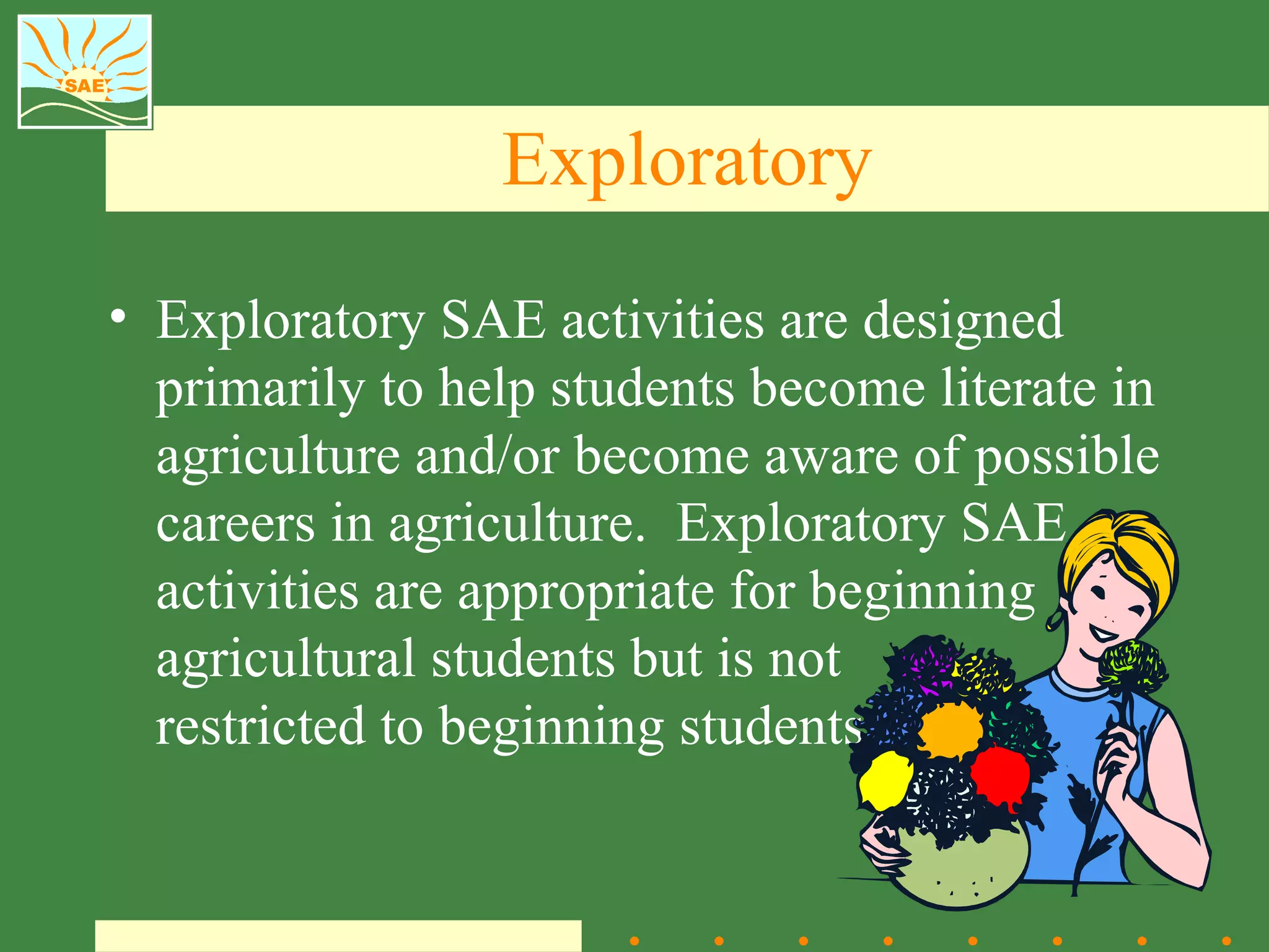Six types of SAE's | PPT