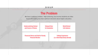 Sixup - Pathways Matter | PPT