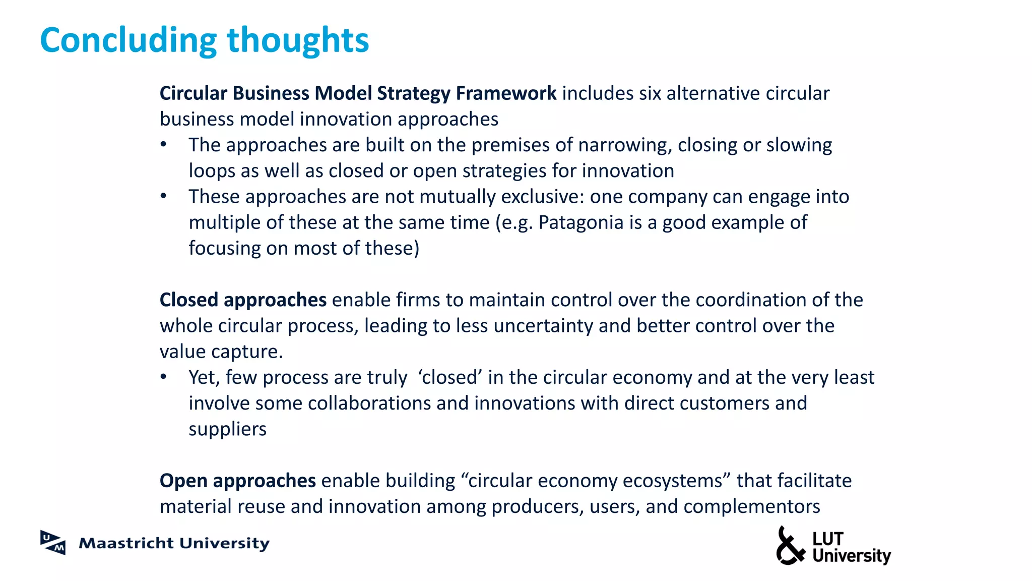 Six ways to build circular business models | PDF