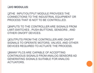 plc training report | PPTX