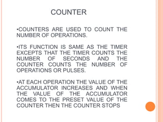 plc training report | PPTX
