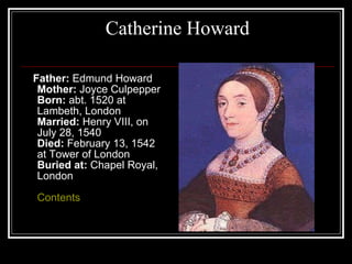 Six wives of Henry VIII | PPT
