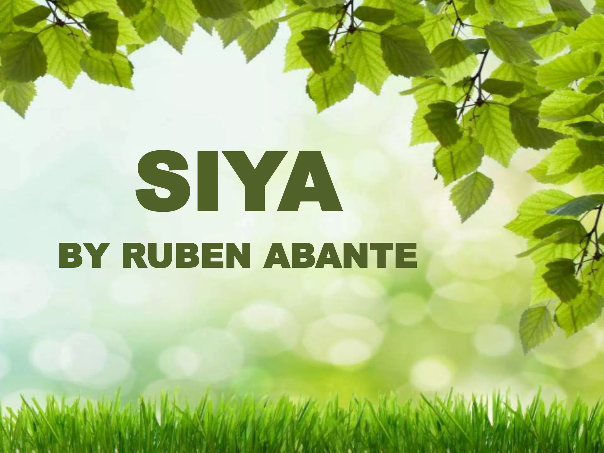 Siya | PPTX