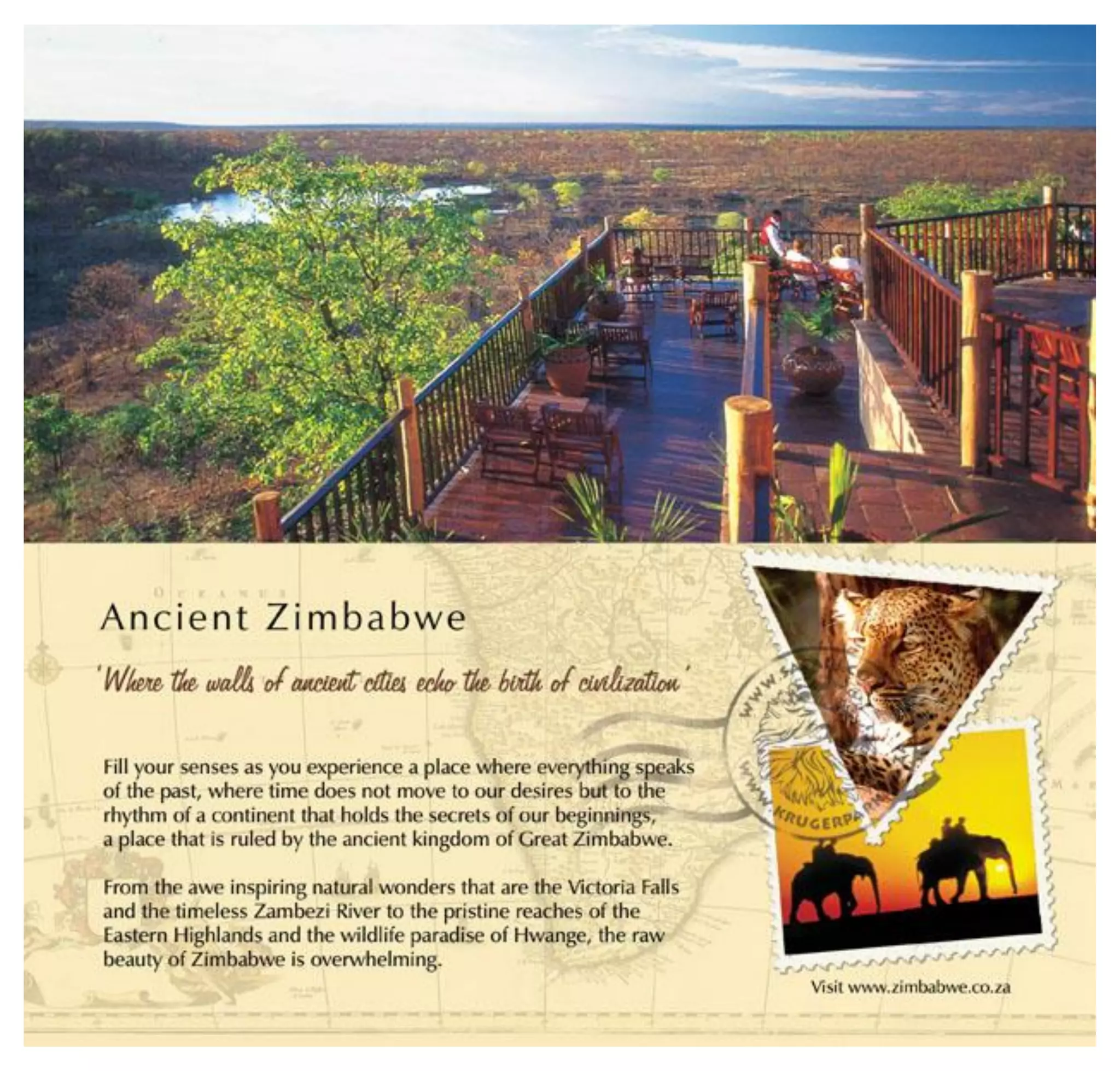 Print Brochure Design. Classic Safari Destination Brochure | PDF