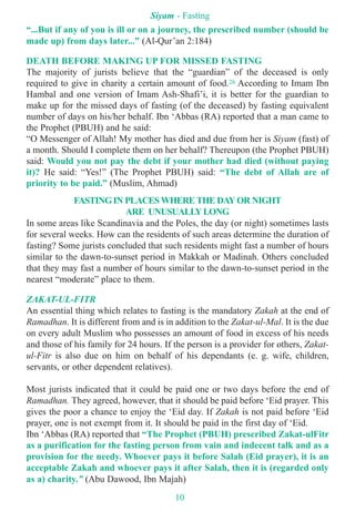 Siyam, the Muslim Fasting | PDF