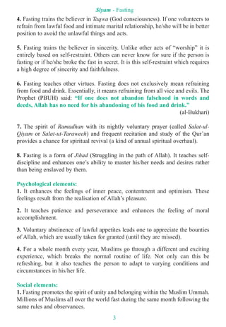 Siyam, the Muslim Fasting | PDF | Islam | Religion & Spirituality