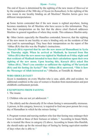 Siyam, the Muslim Fasting | PDF | Islam | Religion & Spirituality