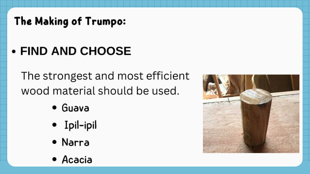 SIYATO, TRUMPO, TATSING, BATOHANG BOLA,.pdf | Woodworking | Arts and Crafts