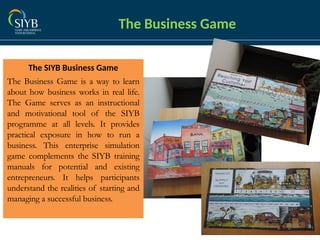 SIYB GLOBAL OVERVIEW for those who are interested. | PPTX