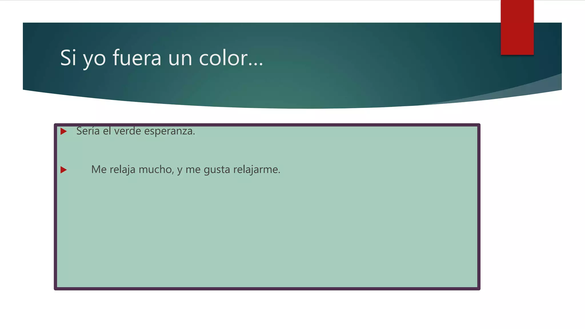Si yo fuera | PPTX