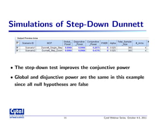 Si z slides-multiple comparisons procedures (east) 41pg | PPT