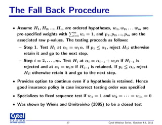 Si z slides-multiple comparisons procedures (east) 41pg | PPT