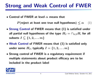 Si z slides-multiple comparisons procedures (east) 41pg | PPT