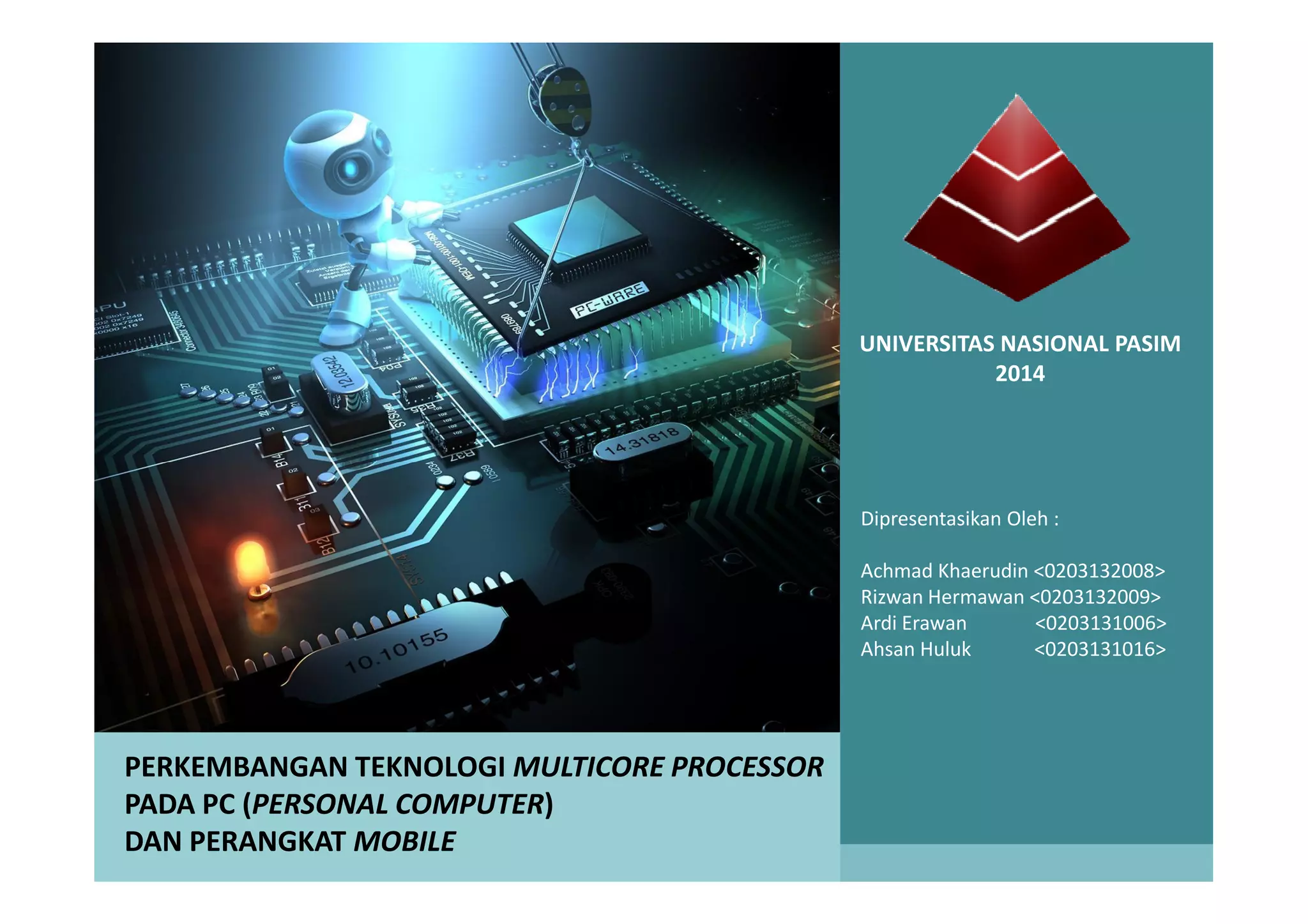 Presentasi Multicore Prosessor | PDF