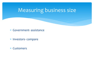 Business size | PPT