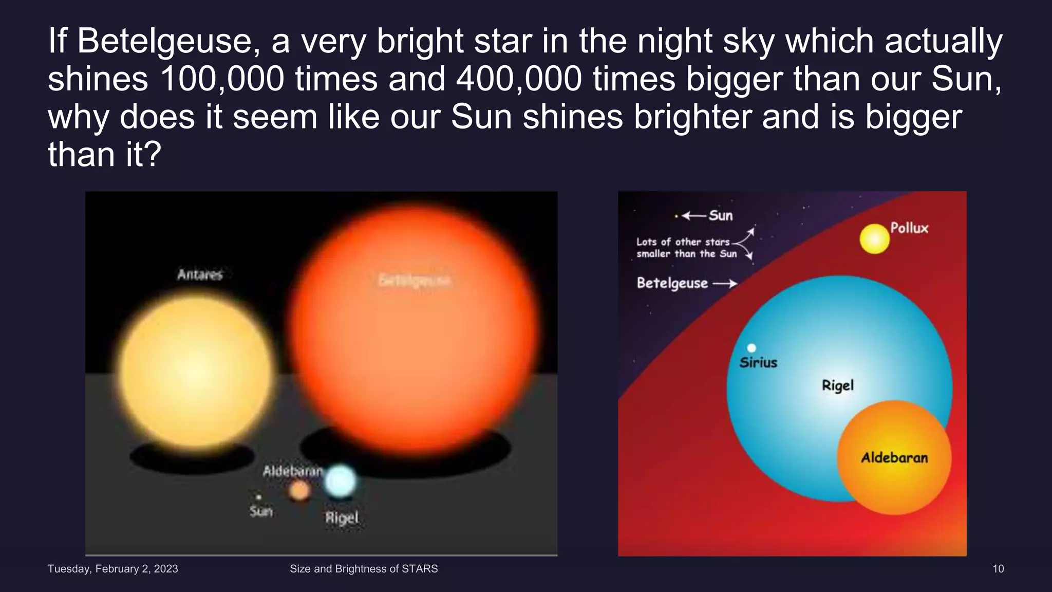 Size and brightness of STARS.pptx